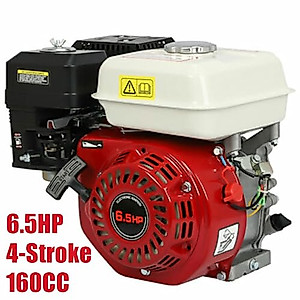 simimasen 160CC 4-Stroke Gas Engine 6.5HP Petrol Engine Air Cooled Gasoline Motor Multi-Use Engine Pull Start for Honda GX160 OHV Air Cooled Horizontal Shaft