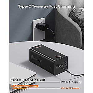ROMOSS 60000mAh High Capacity Power Bank, 22.5W Max PD 3.0 Fast Charging Portable USB C Battery Packs with 4 Outputs & 3 Inputs & LCD Display, Rechargeable Battery Bank for iPhone and Outdoors Camping