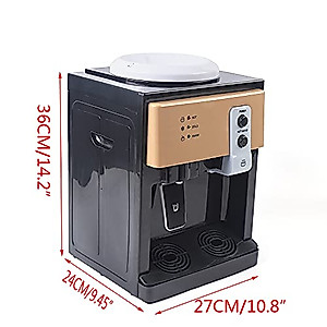 550W Electric Water Dispenser for 3 to 5 Gallon,Top Loading Water Cooler Dispenser Countertop Warm & Hot & Cold Water Dispenser