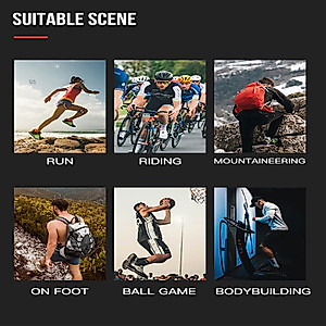 AONIJIE Pack of 3 Sports Socks Athletic Five Toe Socks for Men Women Running Hiking Wicking Crew Mid Cut M Size