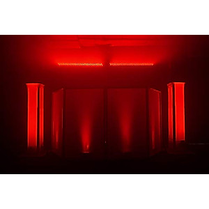 Rockville ROCKSTRIP 252 LED 5 Channel DMX RGB Color Strip DJ Wash Up Light Bar