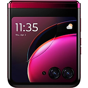 Motorola RAZR 40 Ultra 5G Dual 512GB 12GB RAM Unlocked (GSM Only | No CDMA - not Compatible with Verizon/Sprint) China Version, Foldable Smartphone – Viva Magenta