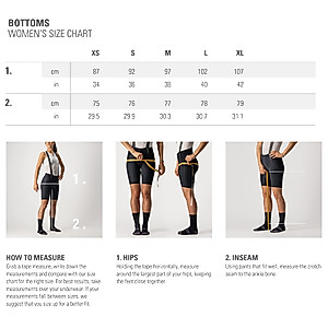 Castelli Women’s Endurance Short for Road and Gravel Biking I Female Padded Cycling Shorts - Black - Small