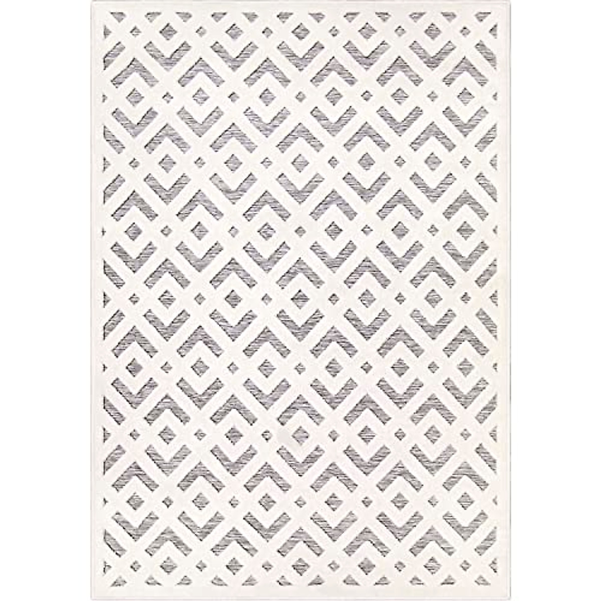 Simply Southern Cottage Covington Area Rug, 9' x 12', Grey
