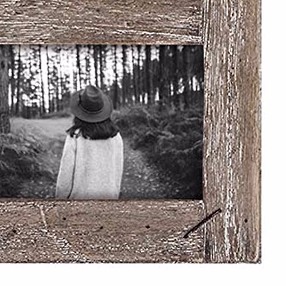 Foreside Home & Garden FFRD06187 4X6 Five Photo Weathered Wood Frame