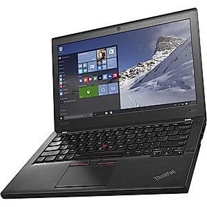 Lenovo Thinkpad X260 Laptop Intel Core i5 2.40 GHz 8GB Ram 256GB SSD Windows 10 Pro (Renewed)