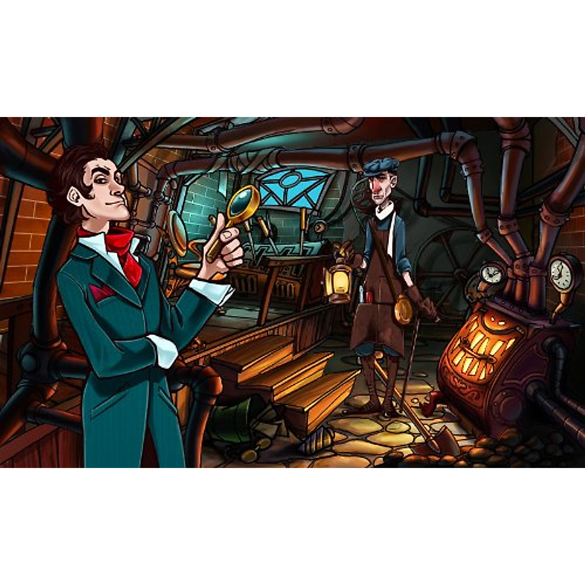 Sherlock Holmes and the Mystery of the Frozen City (Nintendo 3DS)