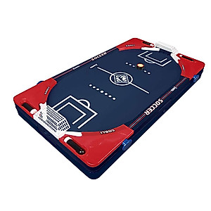 Franklin Sports Table Top Sports Game Set - 5-in-1 Sports Center Indoor Sports Games - Tabletop Soccer, Basketball, Hockey, Bowling + Pool