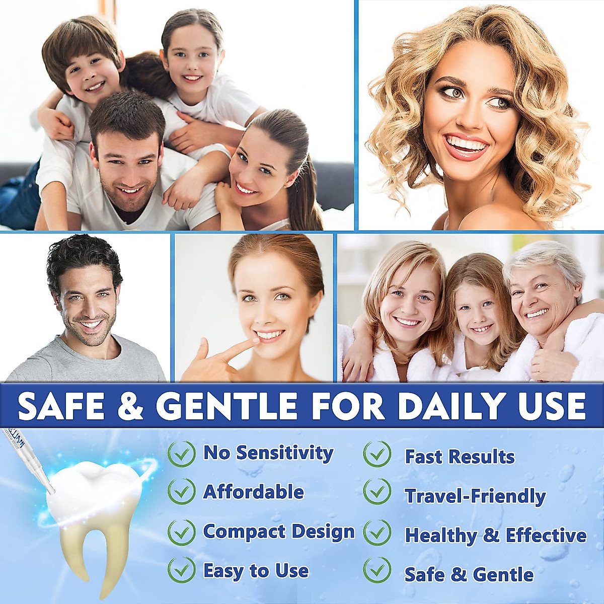 Teeth Whitening Kit (White)