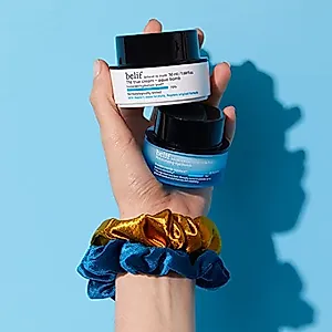 belif Moisturizing Eye Bomb Cream with Squalane, 26 hrs of Moisture, Boosts Elasticity, Increases Skin Resilience, Good for Dryness & Loss of Firmness, For Normal, Dry, Combination, Oily Skin Type