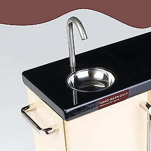 Wash Rinse Sanitize Sink Labels,12 Packs with Hand Wash Only Sign,3 Sink Compartment Waterproof Designer Sticker Signs,Ideal for Wash Station,Restaurant,Food Trucks,Commercial Kitchens (12packs-3sets)