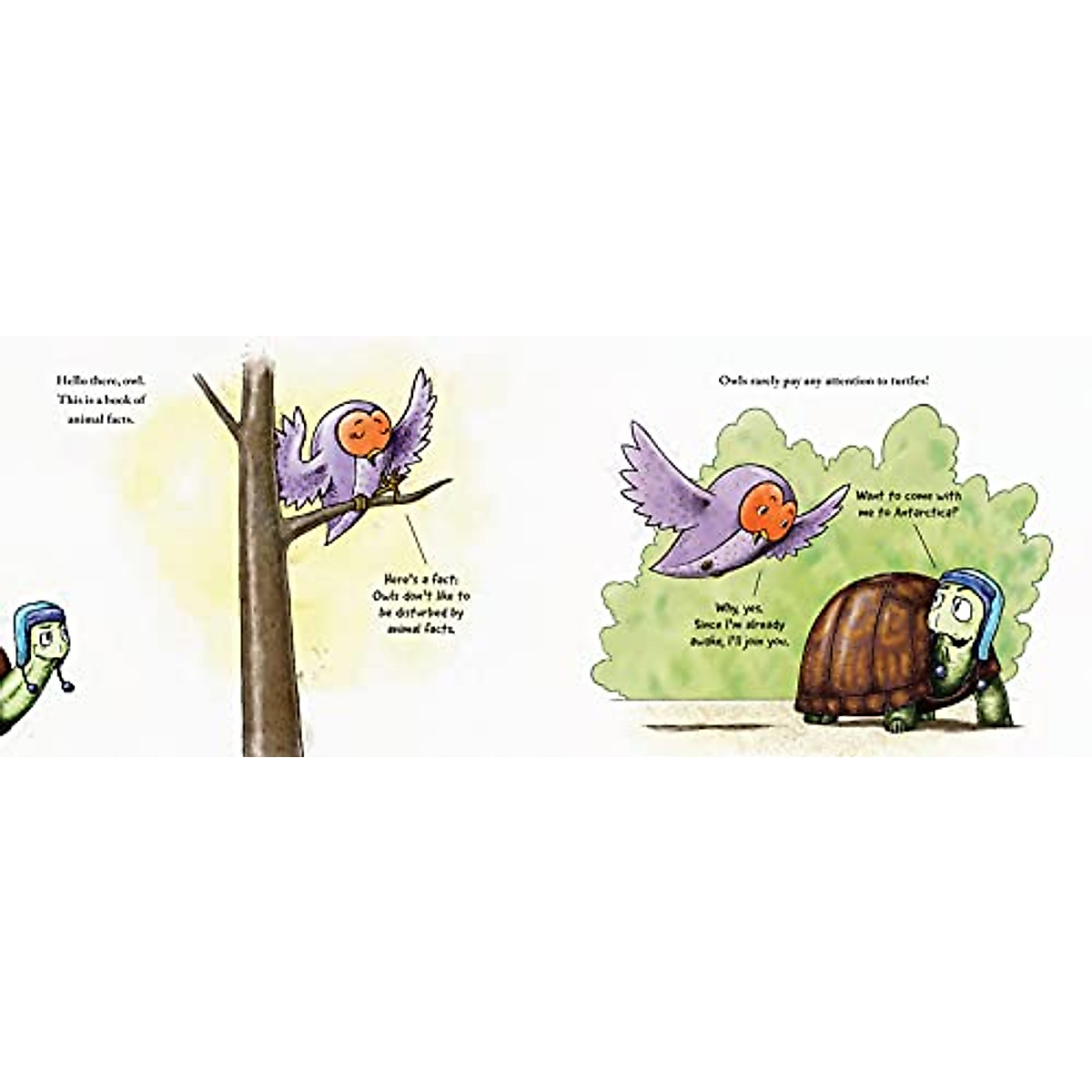 Except Antarctica: A Hilarious Animal Picture Book for Kids