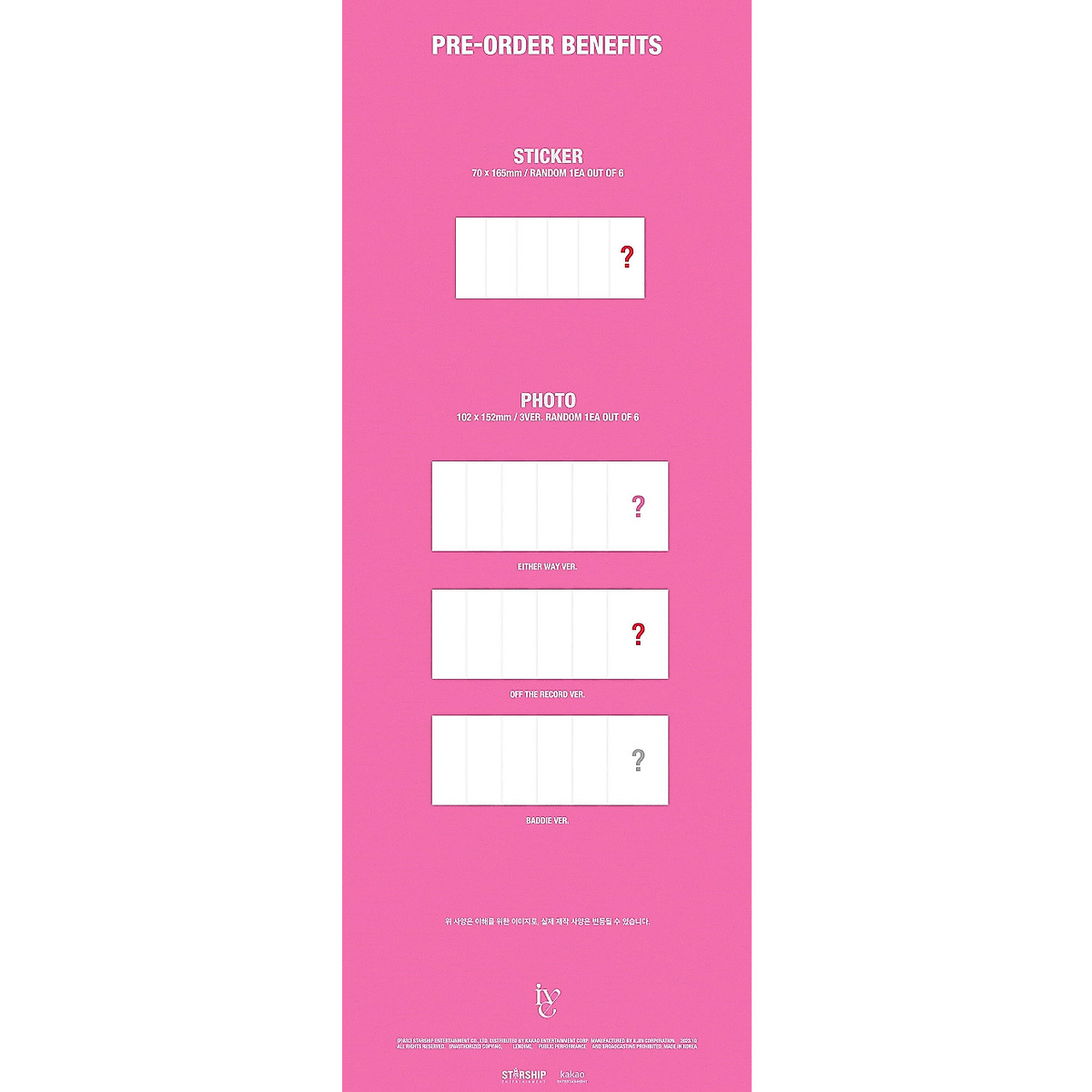 IVE Album - I'VE MINE I'VE MINE The 1st EP Full Album Set (4 ver. set)+Pre Order Benefits+BolsVos Exclusive K-POP Inspired Digital Planner, Sticker Pack for Social Media