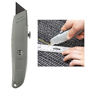 1 Heavy Duty Utility Knife Box Cutter Retractable Locking Razor Sharp Blade Tool