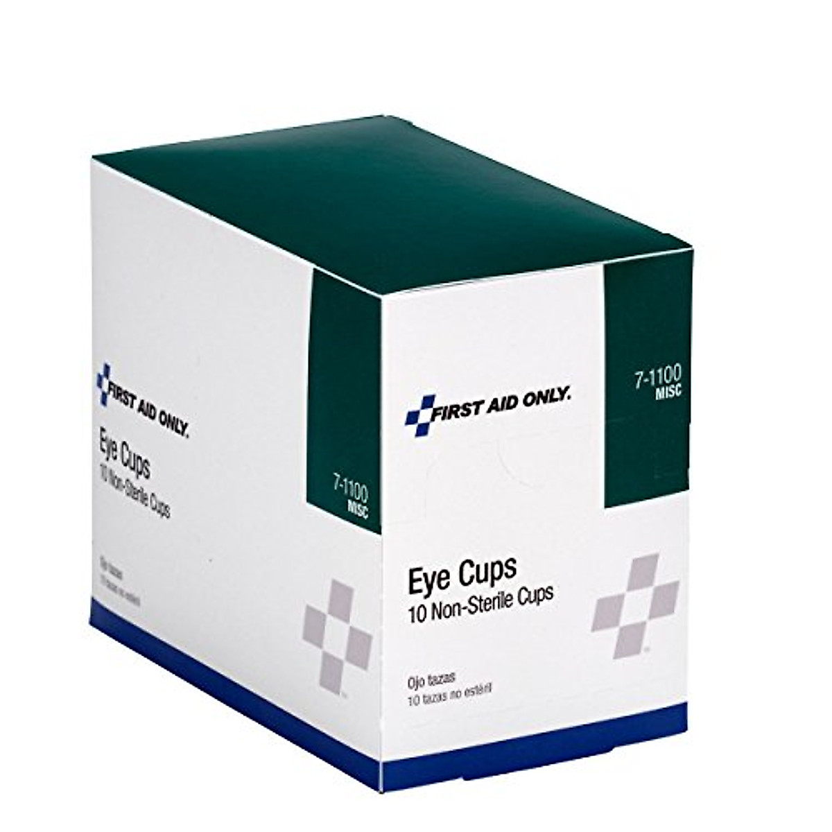 First Aid Only 7-110 Non Sterile Eye Cups, 10 Pack