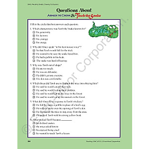 Skill Sharpeners Reading, Grade 5