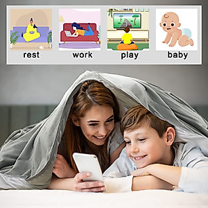 Bigger Blanket for Adult and Baby, Protection Clothing, Fleece, Ultra Soft Couch Blanket (54IN*60IN)