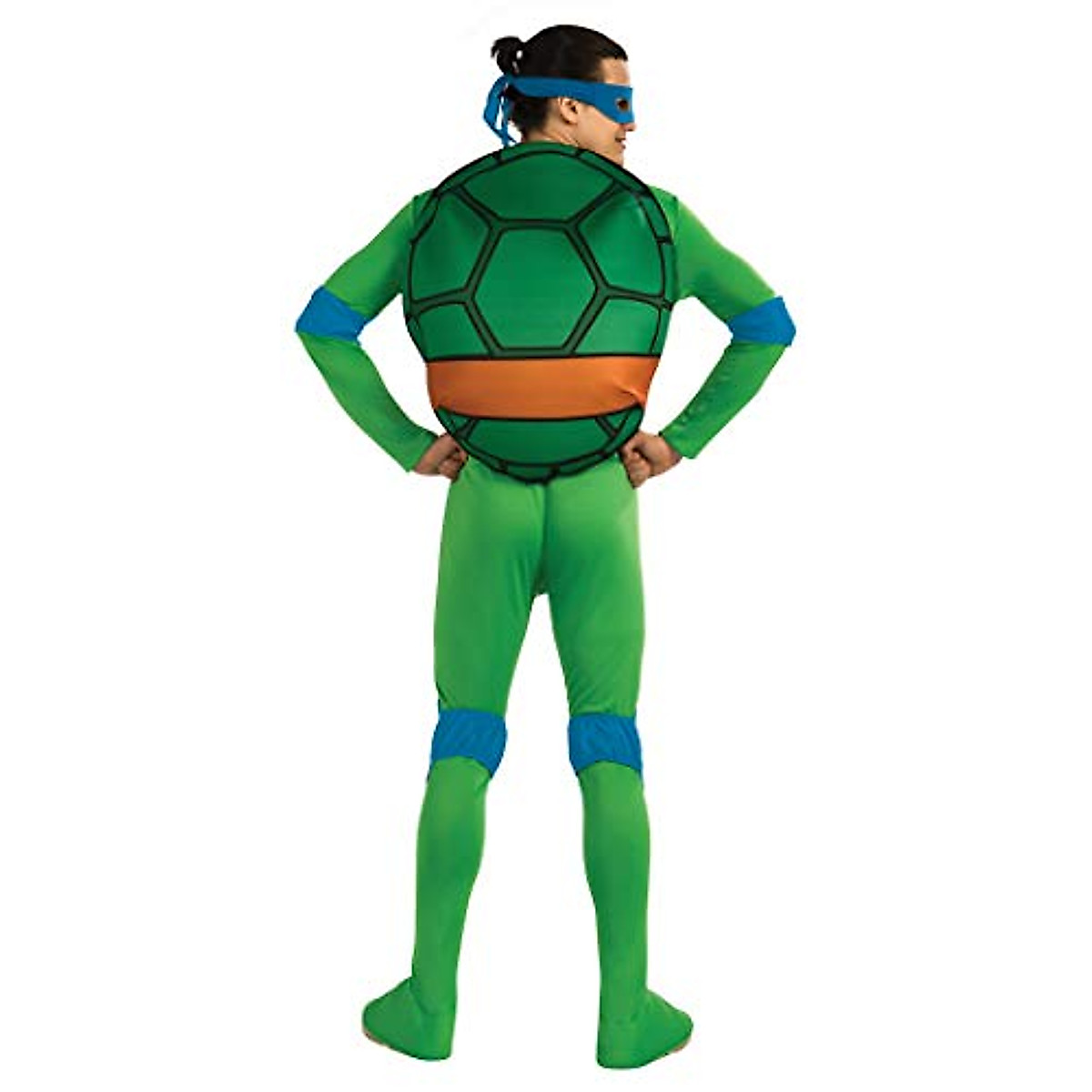 Nickelodeon Ninja Turtles Adult Leonardo and Accessories, Green, x-Large Costume