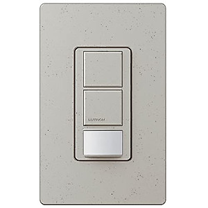 Lutron MS-OPS6-DDV-WH Motion Sensor, Maestro Occupancy Sensor Switch, 6A, Single Pole/Dual Circuit - White