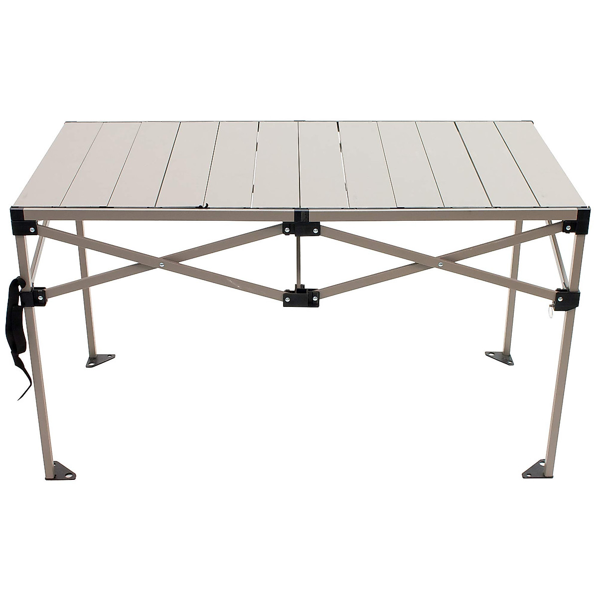 Rio Gear 48" x 25" Outdoor Camping Aluminum Roll Top Table