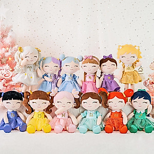 Arteeksdoll Baby Girl Gifts Plush Dolls Constellations Zodiac Doll Birthday Gift 17 inches Sagittari