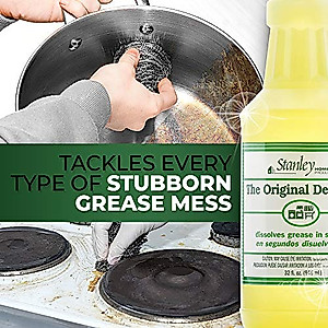 STANLEY HOME PRODUCTS Original Degreaser - Removes Stubborn Grease & Grime - Powerful Multipurpose Cleaning Solution for Home & Commercial Use (1 Pack)