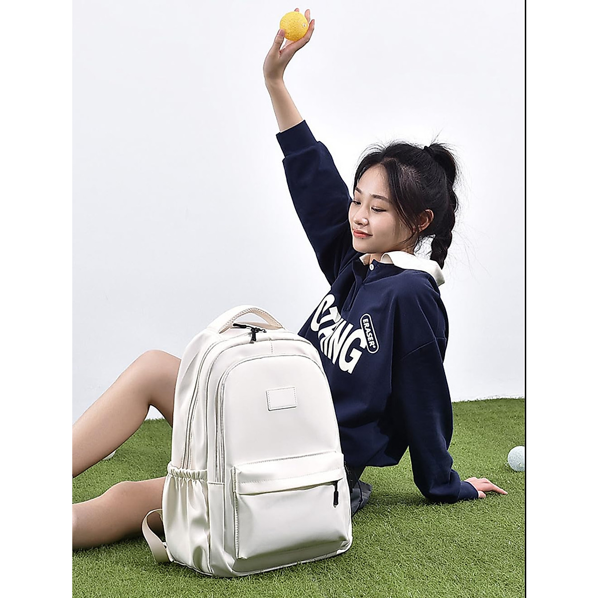 BESYIGA Unisex Travel Laptop Backpack 15.6 Inch Lightweight Computer Bag 25L Large Capacity Backpack Purse