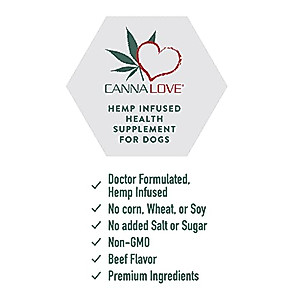CannaLove Discomfort Relief Hemp Infused Supplement Sticks - 8oz Bag, Doctor Formulated