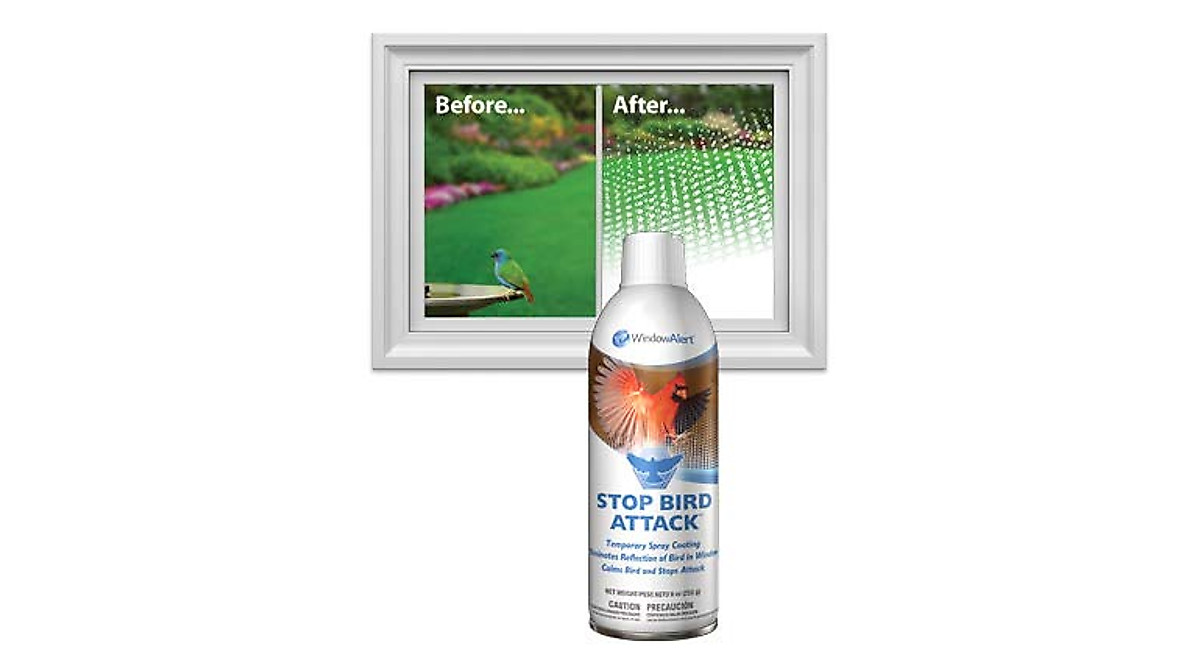 WINDOWALERT Stop Bird Attack Spray - Protect Your Windows