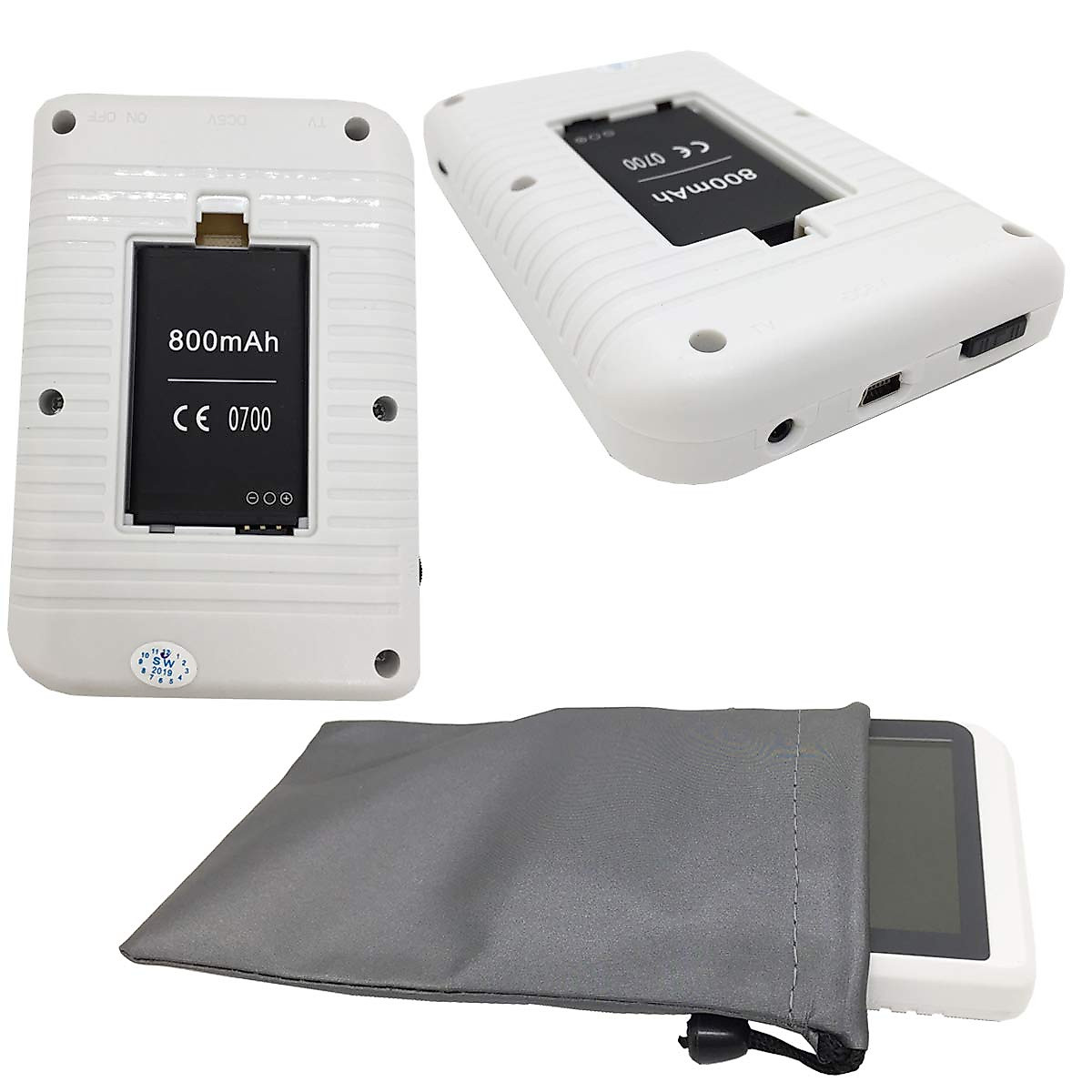 RFiotasy Handheld Game Console with 400 Classical FC Games Console 2.8-Inch Color Screen Support for TV Out , Christmas Birthday Presents for Kids, Adults (White)