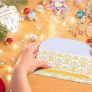 150 Pcs Currency Envelopes Graduation Money Holder for Cash Gift 2.88 x 6.5 Inch White Gold Greeting Card Envelopes for Christmas Holidays Birthdays Bonuses Gifts Nice Envelopes for Tips Coins