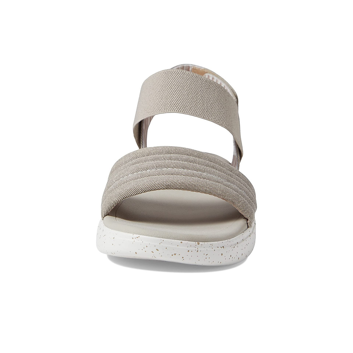 Skechers Women's 114404 Sandal, Taupe, 10