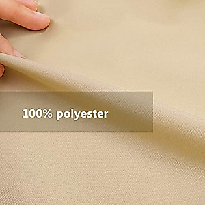 QIAOH Balcony Privacy Screen Cover 2.5x29.7ft, Privacy Screen Outdoor Patio, Balcony Privacy Screen Cover Windproof Sun Shade Protection,Cable Zip Ties Included