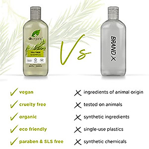 Organic Doctor Tea Tree, Shampoo, 9 Fluid Ounce