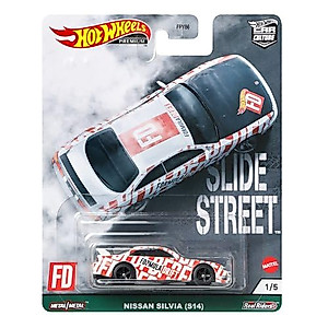 Hot Wheels Premium Car Culture Slide Street Slidewayz Complete Set of 5 Diecast Vehicles