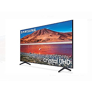 SAMSUNG 65-inch Class Crystal UHD TU-7000 Series - 4K UHD HDR Smart TV - Compatible with Alexa (UN65TU7000FXZA, 2020 Model) (Renewed)