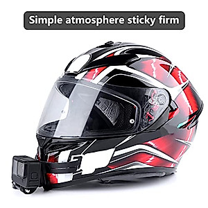 Helmet Chin Mount Motorcycle Helmet Strap Bracket Sports Camera Riding Fixing Accessory for 9/8/7/6/5 Helmet Chin Mount Action Camera Accessories
