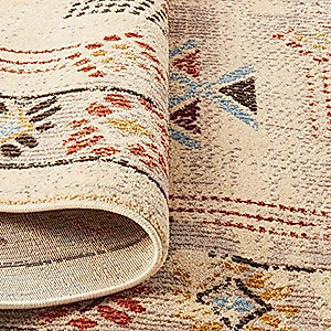 nuLOOM Edith Transitional Tribal Area Rug, 8' x 10', Beige