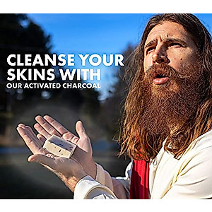 Happy Nuts Bundle - One tube of Happy Nuts Sweat Defense and Odor Control - Comfort Cream Lotion for Men and One Bar of Happy Nuts Man Slab Bar Soap - Natural Men's Bar Soap for Men with Cedarwood