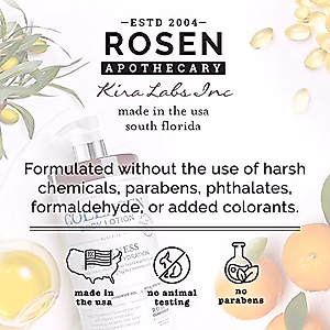 Rosen Apothecary Firming Collagen Body Lotion, Coconut Oil for Firm, Hydrated, Tighter Looking Skin, 960ml/32 fl oz