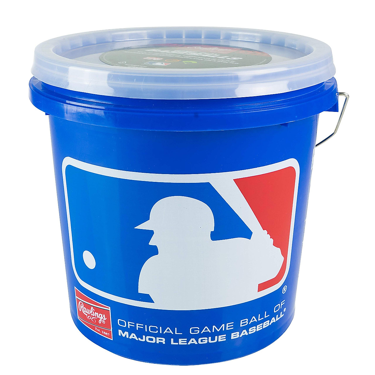 Rawlings | GAME USE Baseballs | Youth/12U | Game/Practice Use | Bucket , 28 oz, white, 24 Count(Pack of 1)