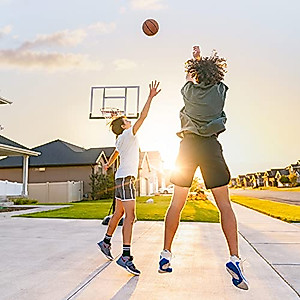 Lifetime 51544 Front Court Portable Basketball System, 50 Inch Shatterproof Backboard