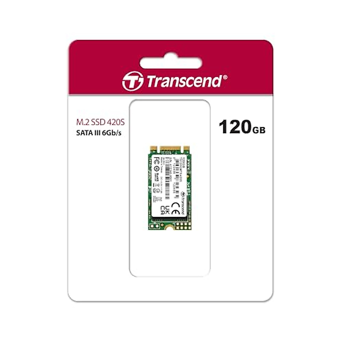 Transcend 3D TLC NAND with SSD M. 2 2242 Sata – Iii GB/S mts420s Series