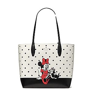 Kate Spade New York Disney Minnie Mouse Tote Bag Including Detachable Wristlet