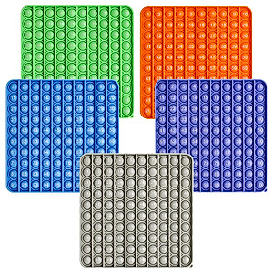 Pop it Numbers 100 Sensory Math Manipulative (Blue) Large Educational Consecutive Number pop it. Autism/ADHD Friendly Classroom Supply is Perfect for Home or Any Elementary Classroom