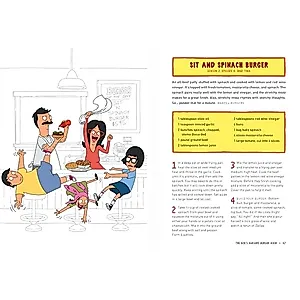 The Bob's Burgers Burger Book: Real Recipes for Joke Burgers