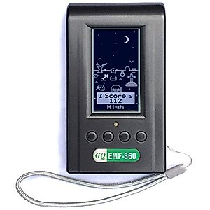 GQ Ghost Meter Ghost Detector Ghost Hunting 3-in-1 EMF-360 Multi-Field EMF Meter RF Detector Sensor