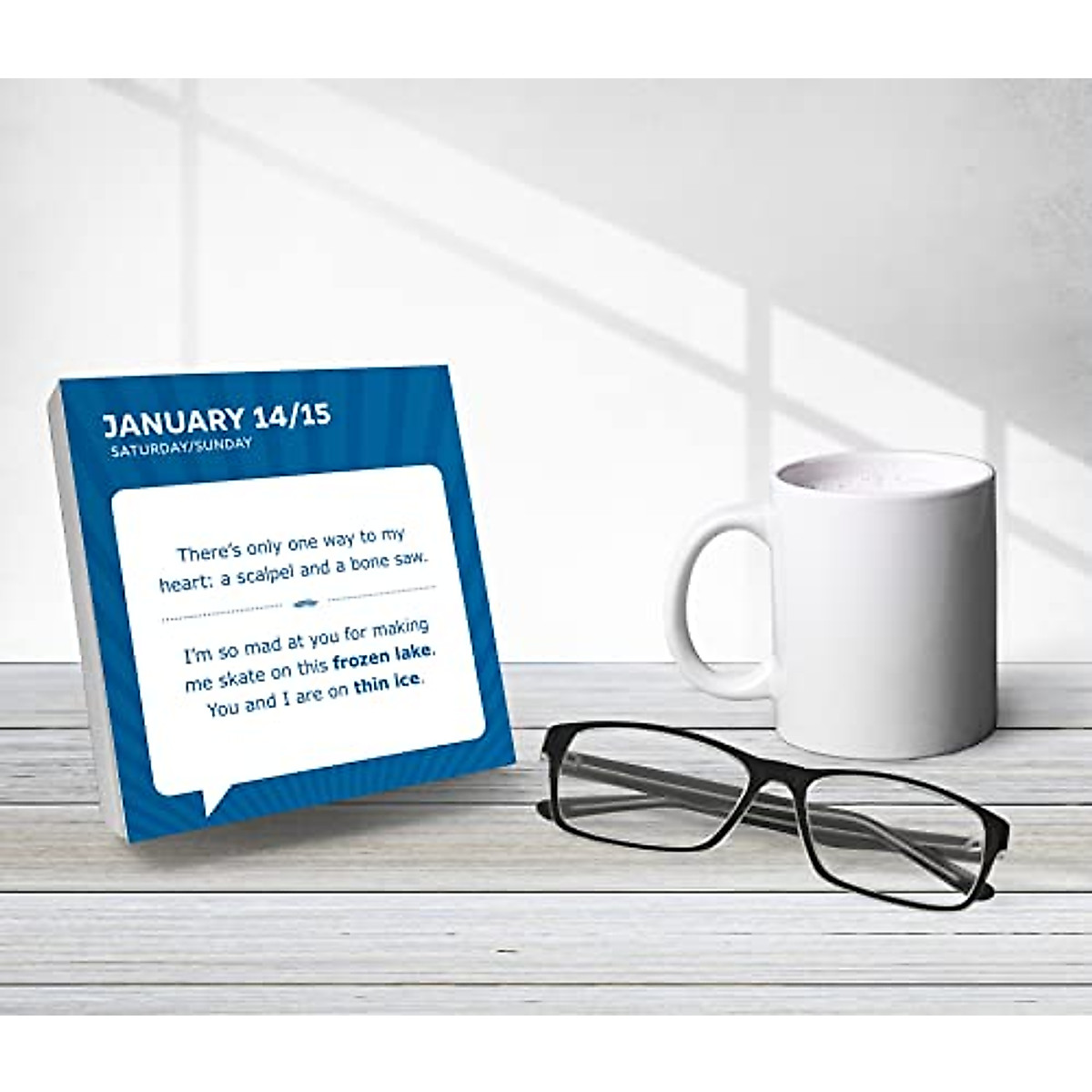 2023 Dad Jokes Boxed Calendar: 365 Days of Punbelievable Jokes (Daily Joke Calendar for Him, Desk Gift for Her)