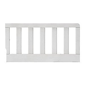 Oxford Baby Montauk Crib to Toddler Bed Guard Rail Conversion Kit, Barn White, GreenGuard Gold Certified