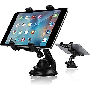Linkstyle Car Tablet Holder, Suction Cup Car iPad Holder Dashboard Windshield Tablet Car Mount for 7-10.5in Tablets